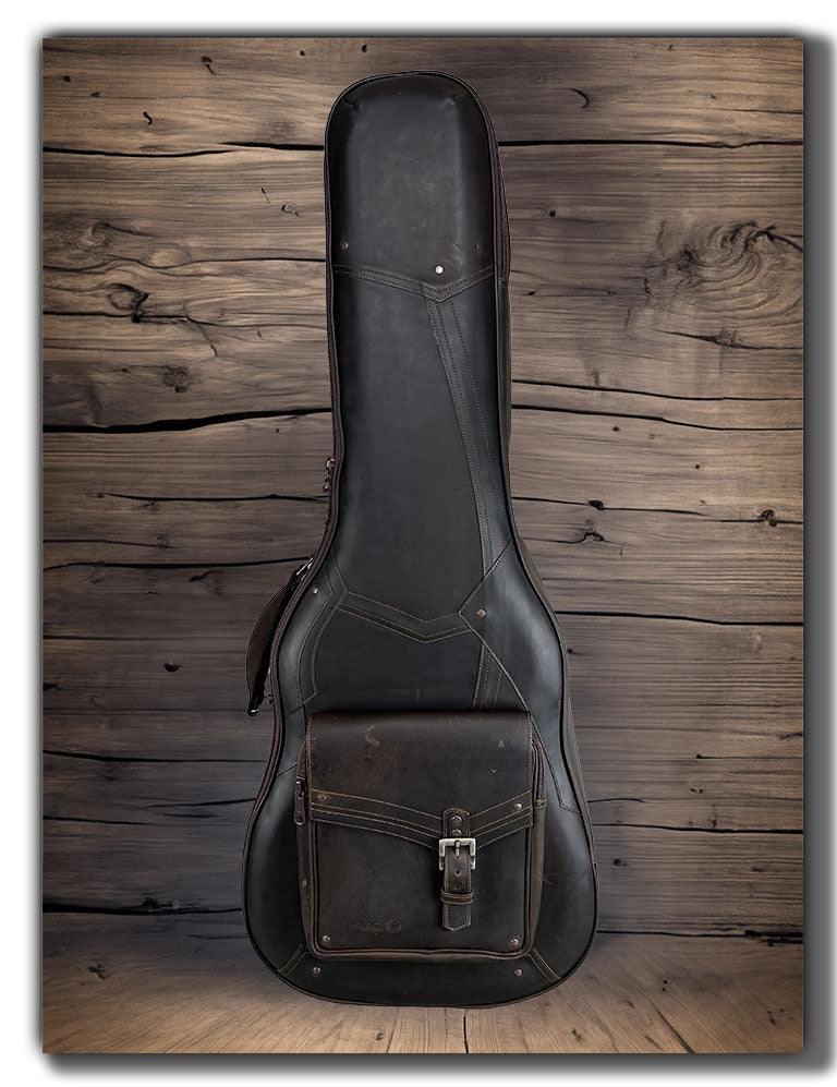 Leather Acoustic Guitar Case | The Revelator