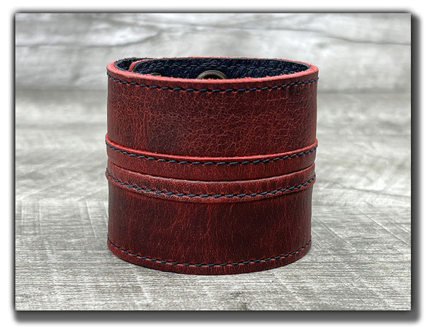 Leather Cuff | Leather Cuff Bracelet | Biker Bracelet | Leather ...